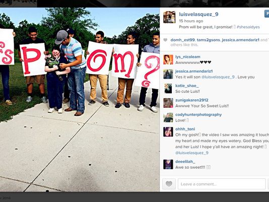 South Texas teen creates sweet promposal for special needs student ...