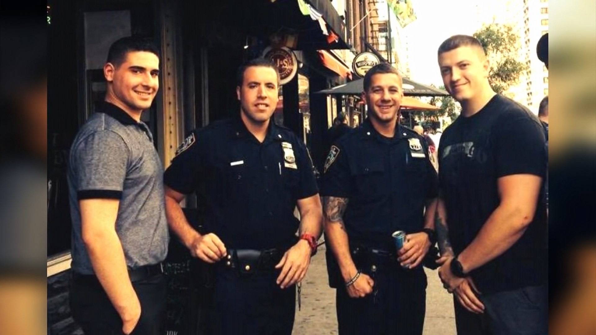 NYPD cop remembers slain Euless officer | cbs19.tv