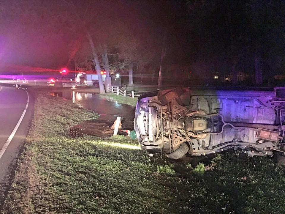Emergency crews respond to rollover wreck, driver flees from scene ...