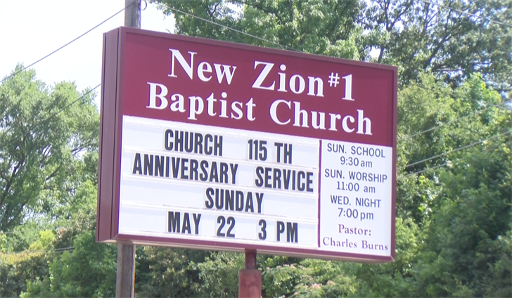 New Zion Baptist Church celebrates 115 years | cbs19.tv