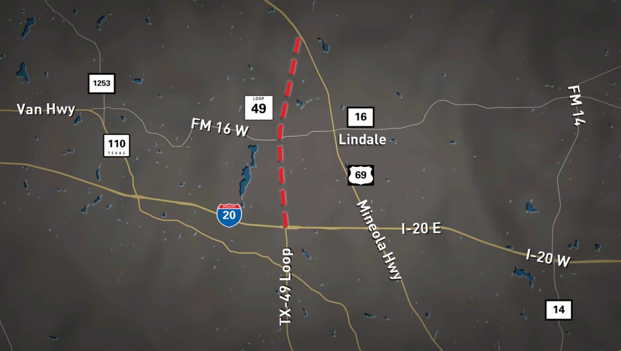 Construction underway on ‘Lindale Relief Route' | cbs19.tv